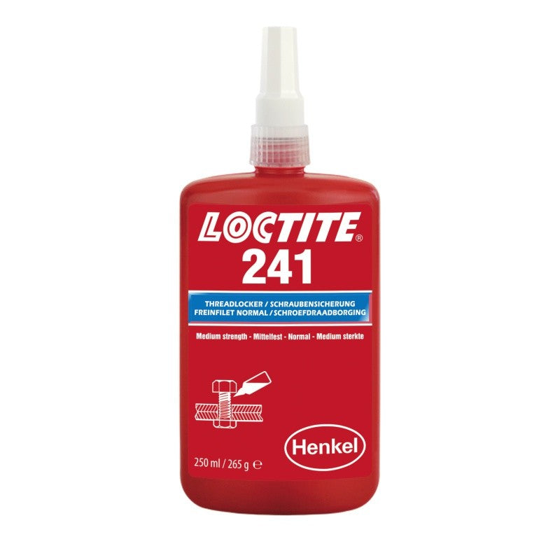 Loctite 241 - 250 ml, Fijador de roscas de resistencia media – ADHESIVE ...